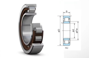 N-NU-NJ-NF-NUP Cylindrical Roller Bearings Comparison - TFL